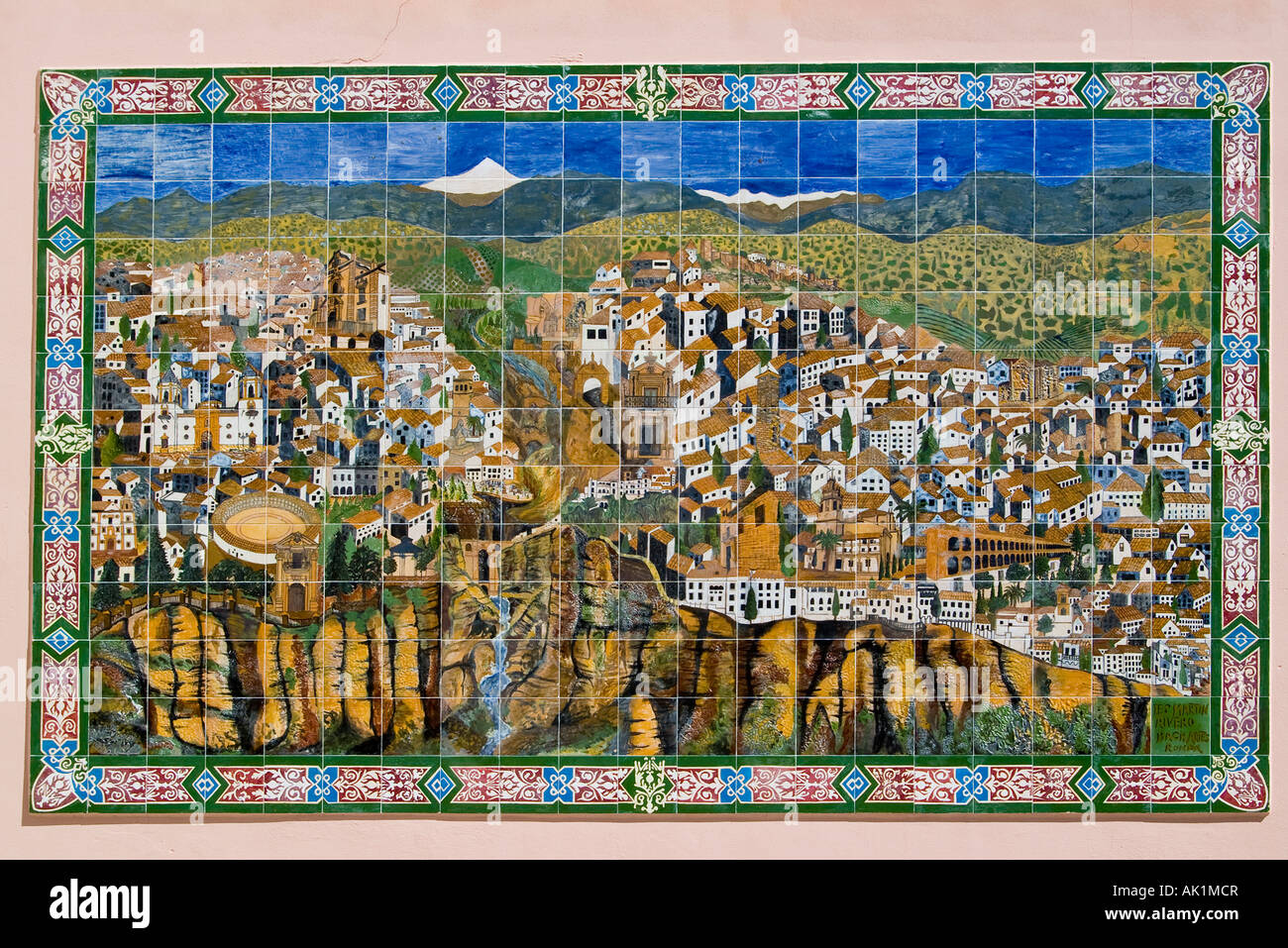 Mappa di ronda spagna immagini e fotografie stock ad alta risoluzione ...