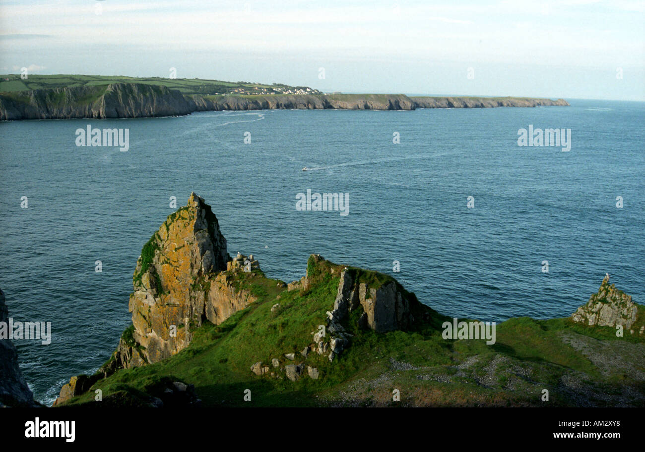 Lydstep beach holiday park immagini e fotografie stock ad alta ...