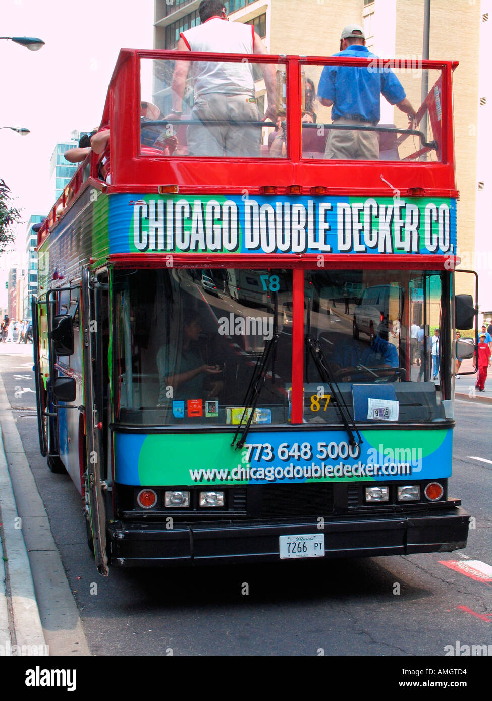 Tour open top a due piani per autobus immagini e fotografie stock ad ...