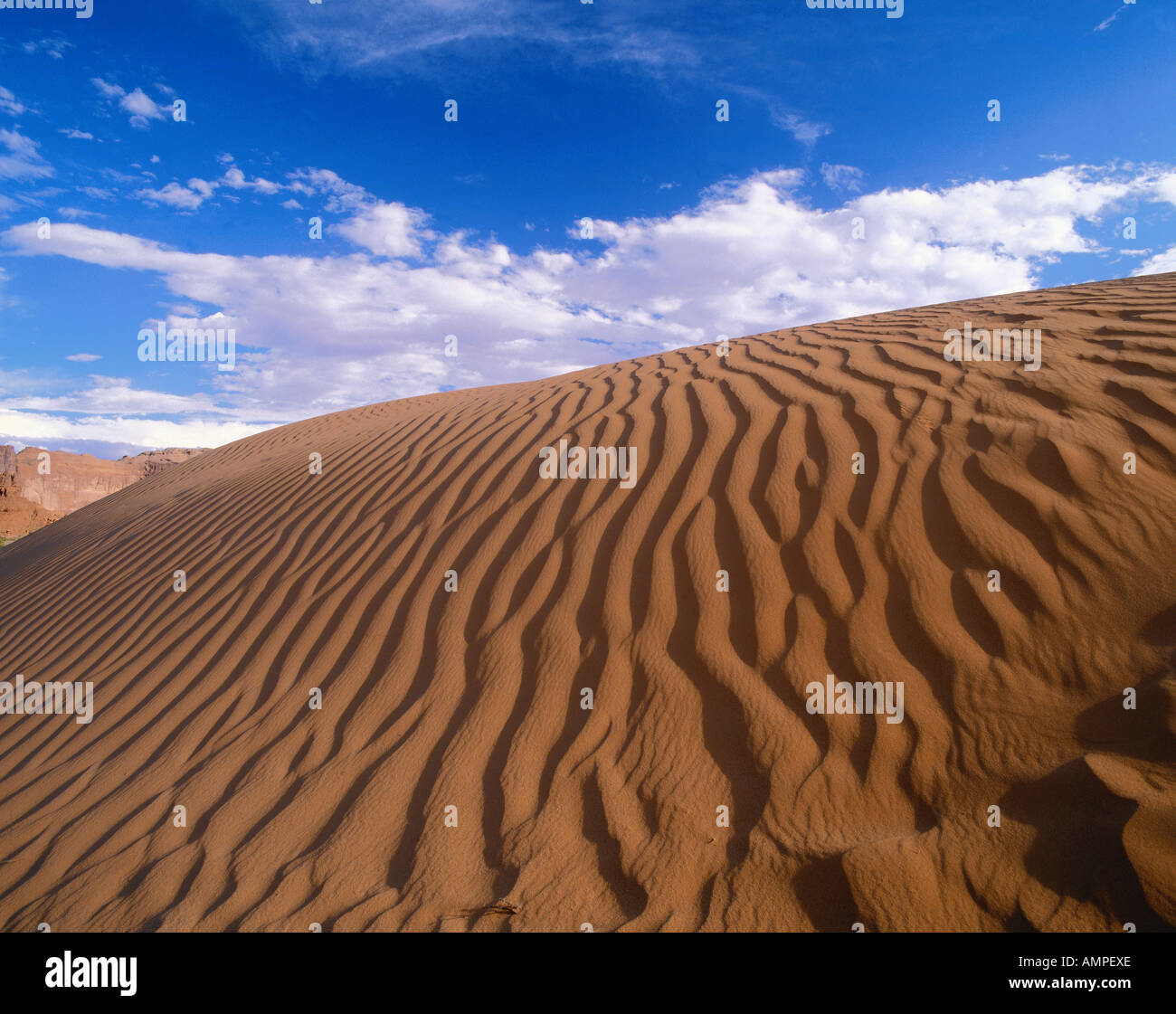 Dune di sabbia, Monument Valley, Arizona, Stati Uniti d'America Foto ...