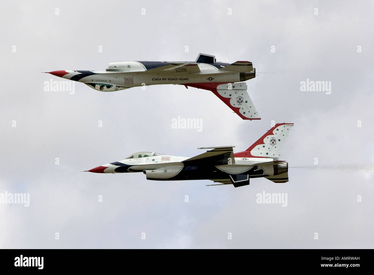 Gli usaf thunderbirds immagini e fotografie stock ad alta risoluzione ...