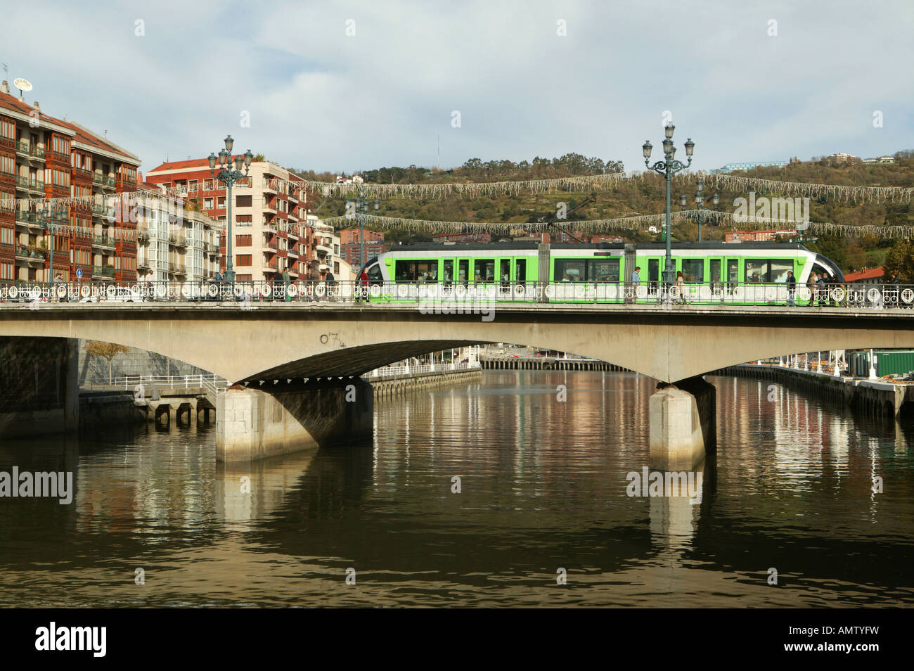 Rampa, ferrovie, tramvie, Bilbao, Spagna, Pais Vasco, trasporti, TREN ...