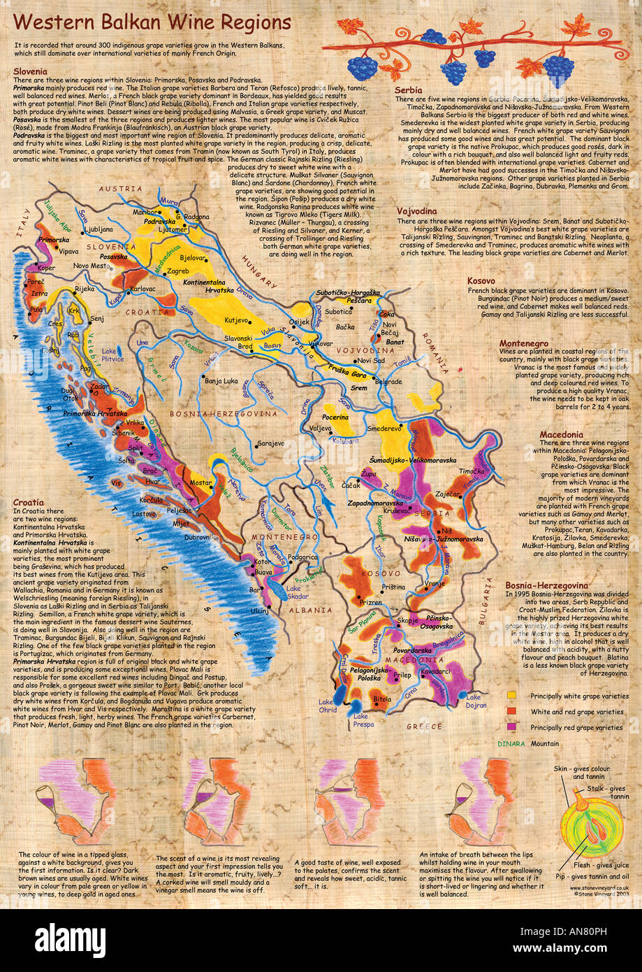The balkans map immagini e fotografie stock ad alta risoluzione - Alamy