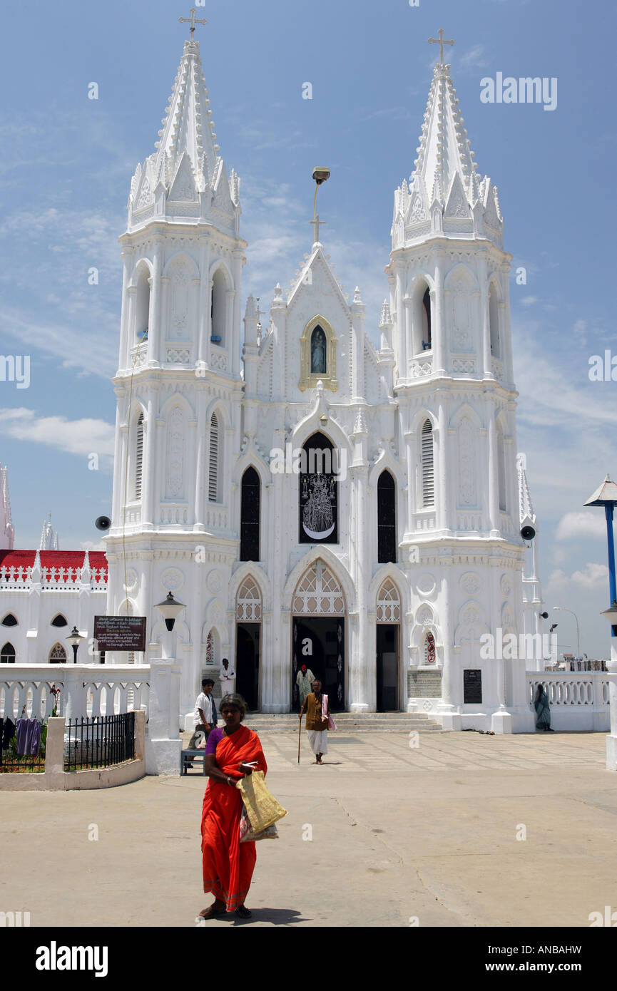 Shrine basilica vailankanni immagini e fotografie stock ad alta ...