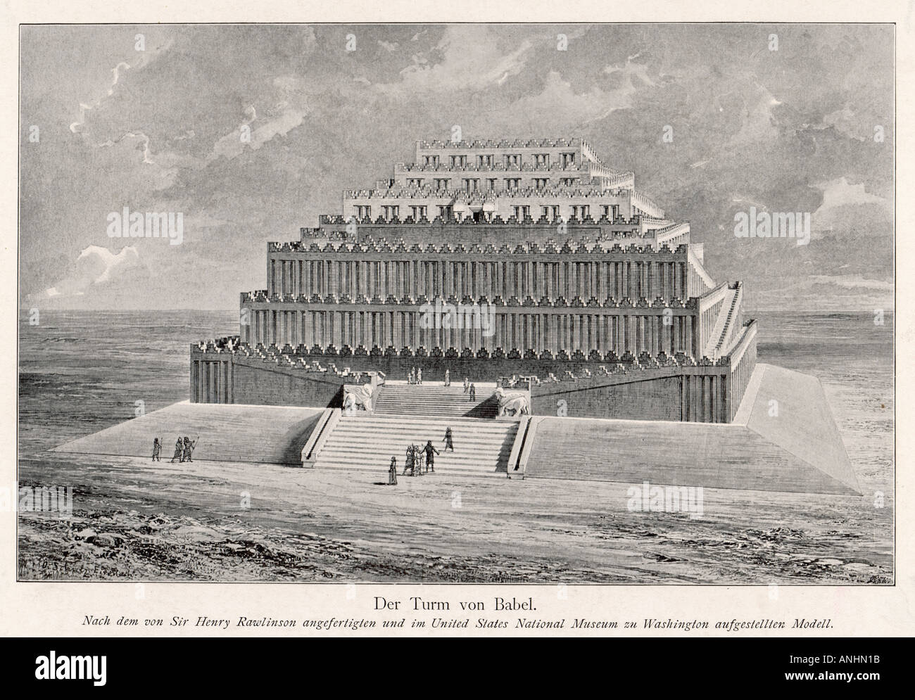 The tower of babel babylon immagini e fotografie stock ad alta ...