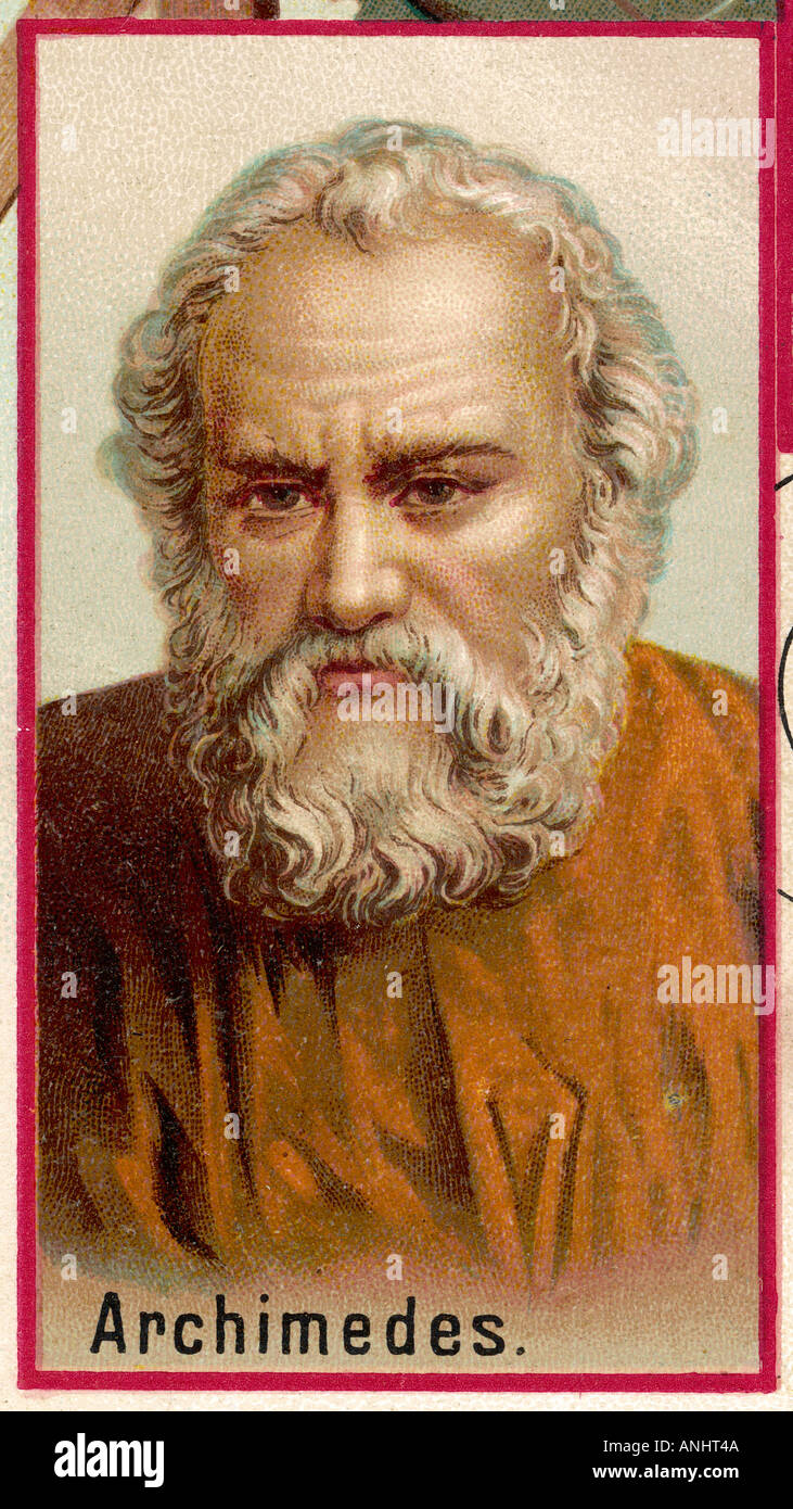 Archimedes greek mathematician inventor immagini e fotografie stock ad ...