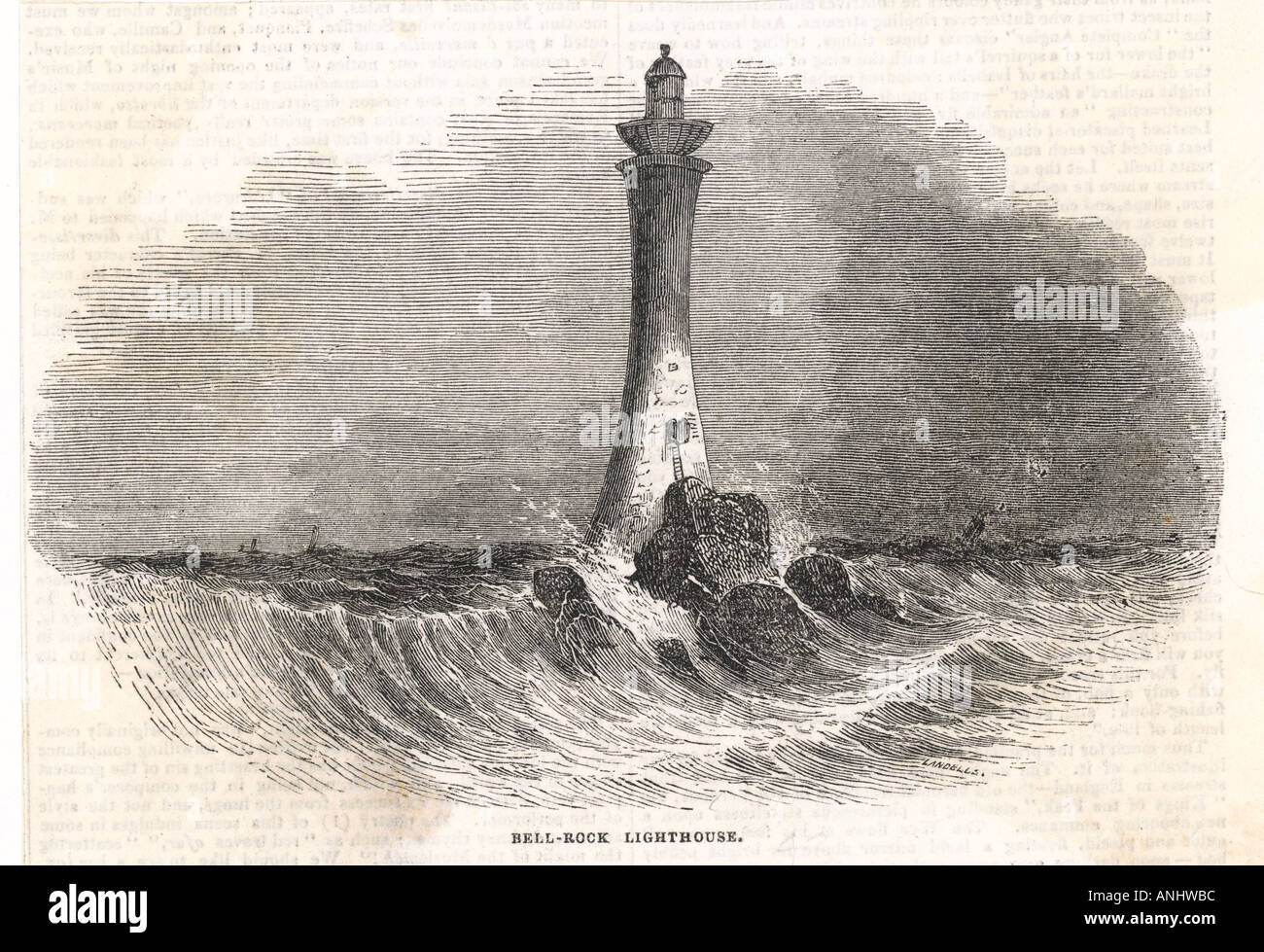 The bell rock lighthouse immagini e fotografie stock ad alta ...