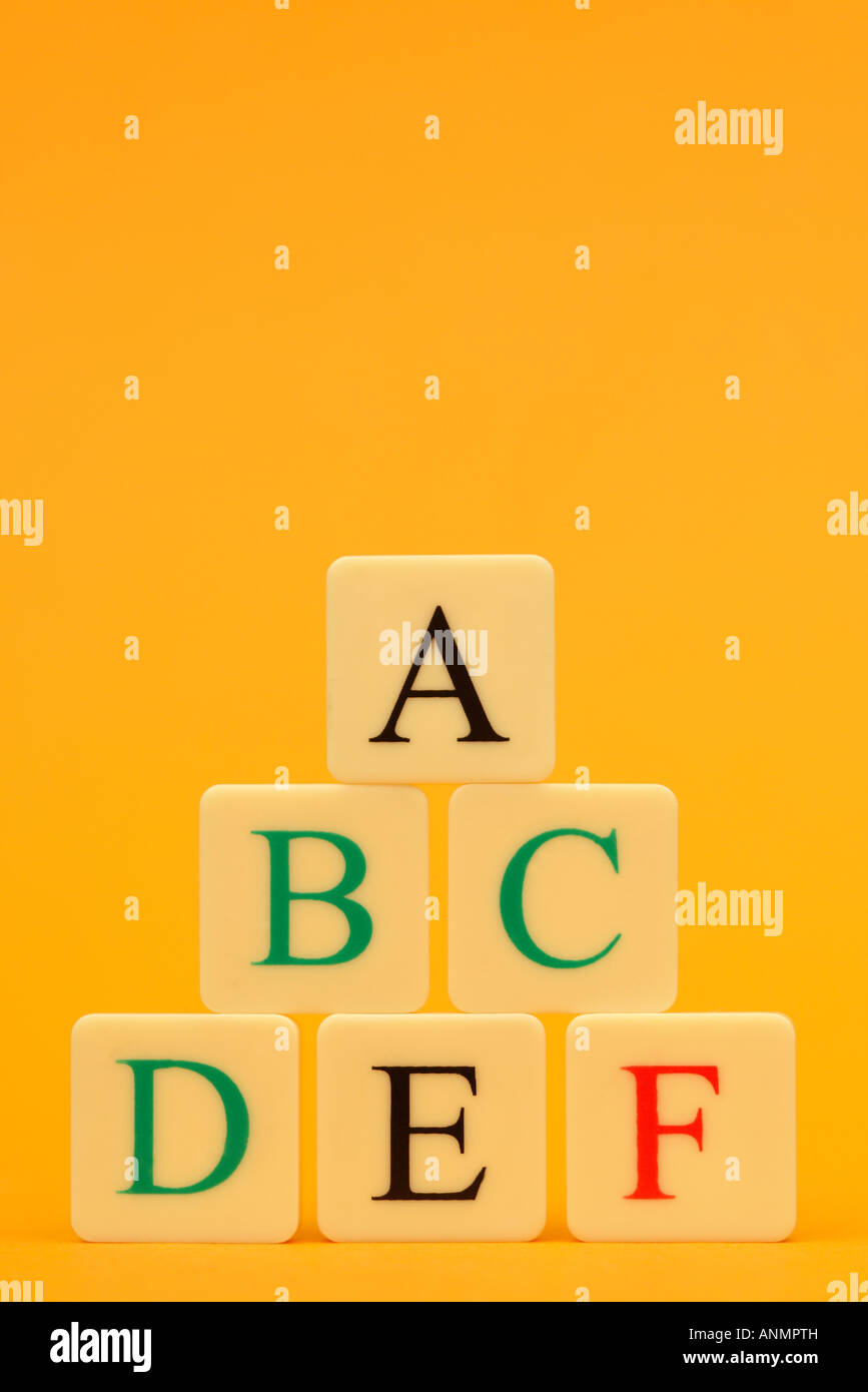 Alfabeto abc immagini e fotografie stock ad alta risoluzione - Alamy