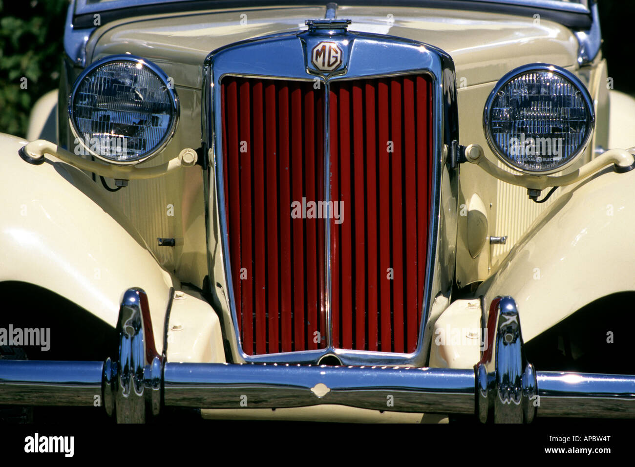 MG antichi British Classic Car Foto stock - Alamy