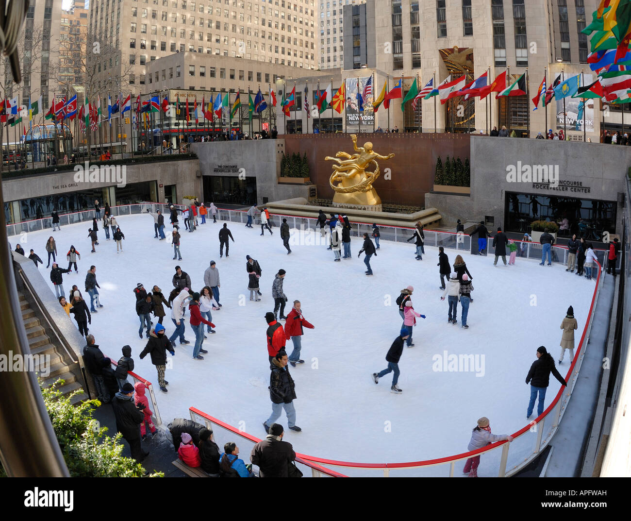 Bandiere rockefeller immagini e fotografie stock ad alta risoluzione ...