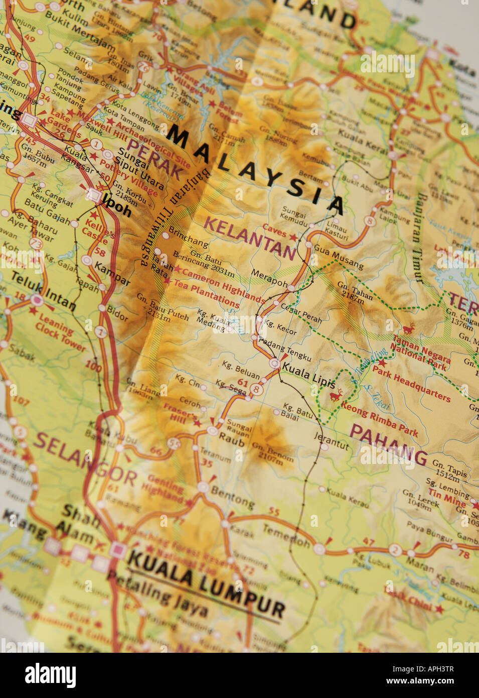 Mappa della malesia immagini e fotografie stock ad alta risoluzione - Alamy