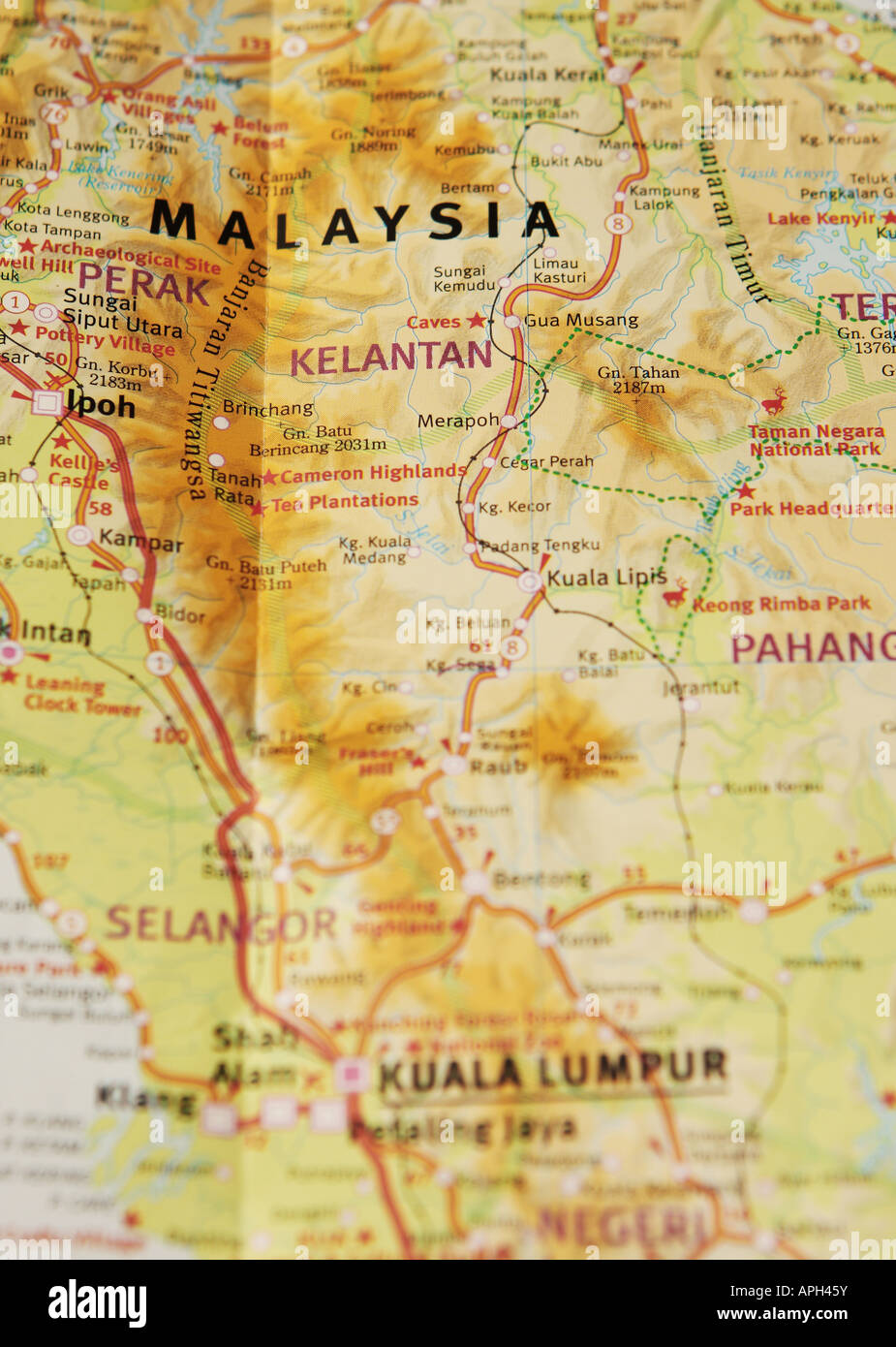 Mappa della malesia immagini e fotografie stock ad alta risoluzione - Alamy