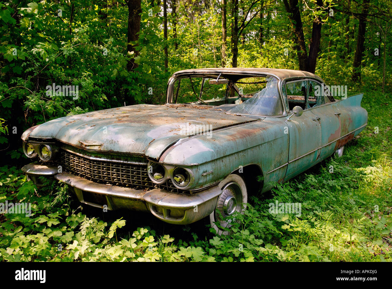 Rusty cadillac immagini e fotografie stock ad alta risoluzione - Alamy