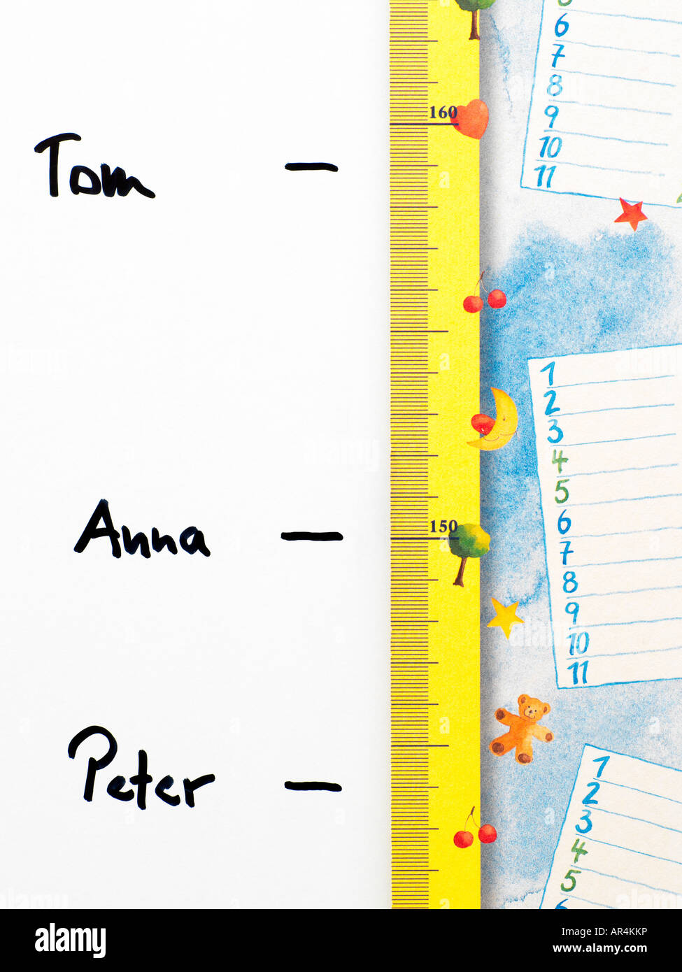 Tabella di altezza immagini e fotografie stock ad alta risoluzione - Alamy