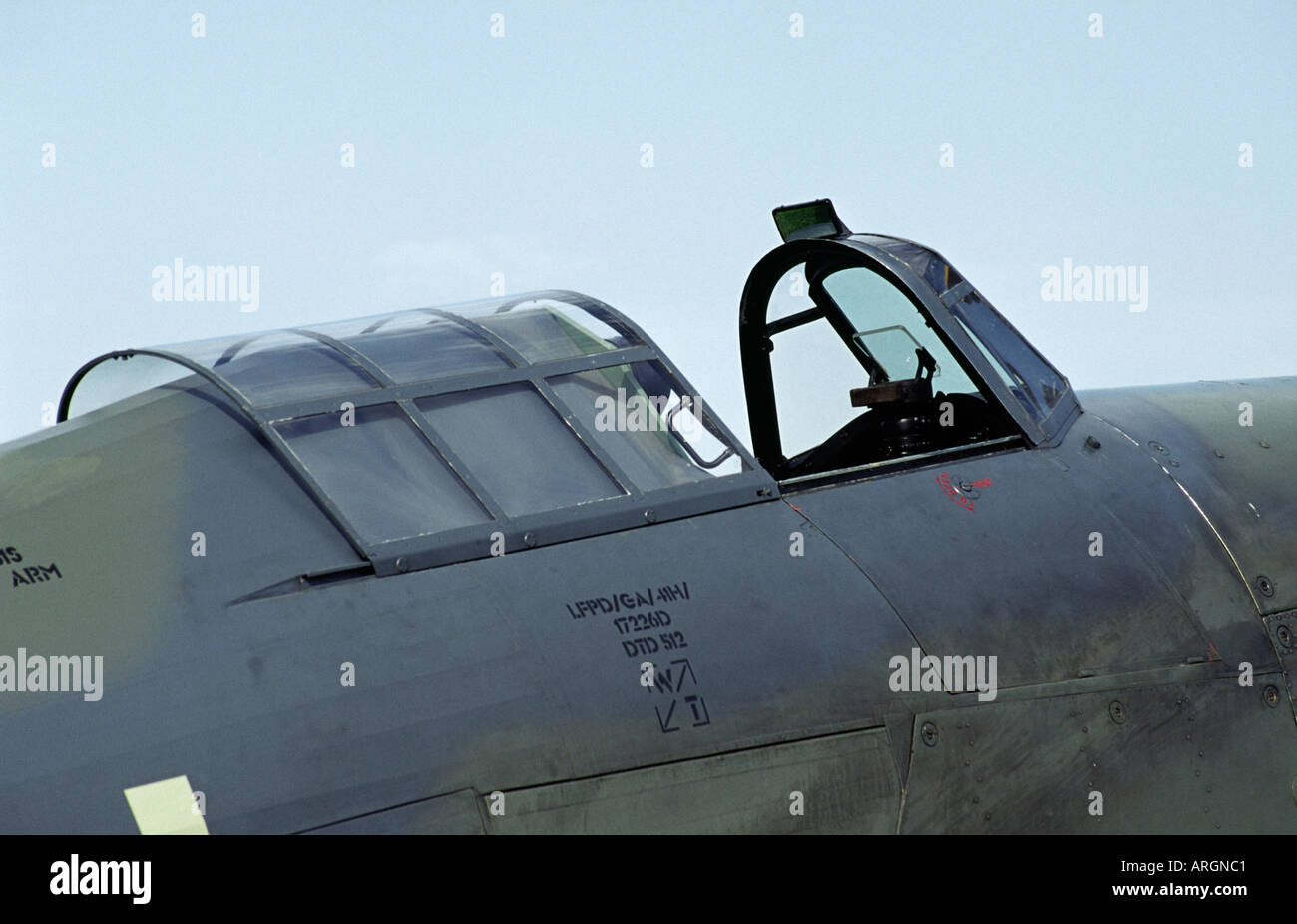 Hawker hurricane cockpit immagini e fotografie stock ad alta ...