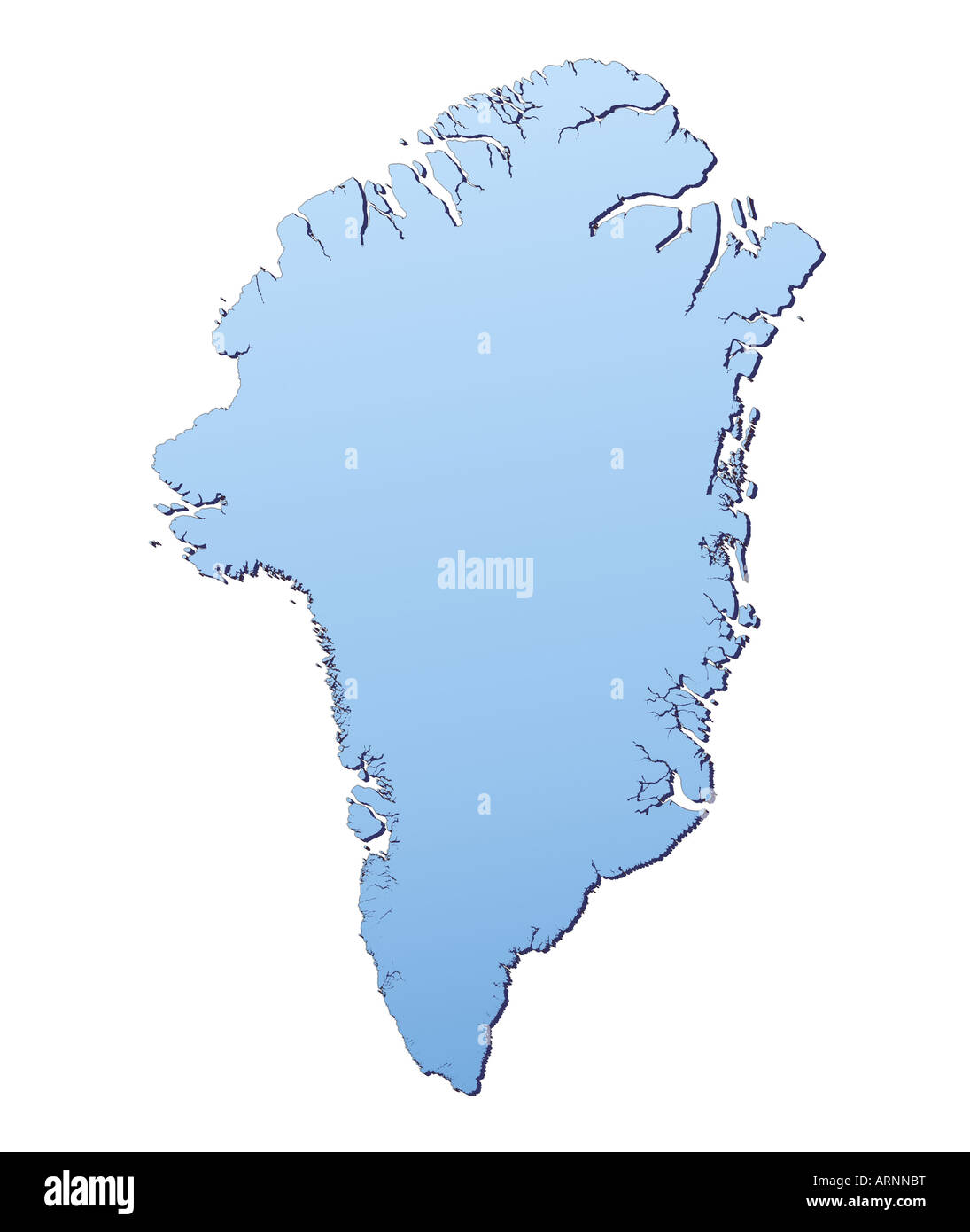 Mappa Della Groenlandia Immagini e Fotos Stock - Alamy