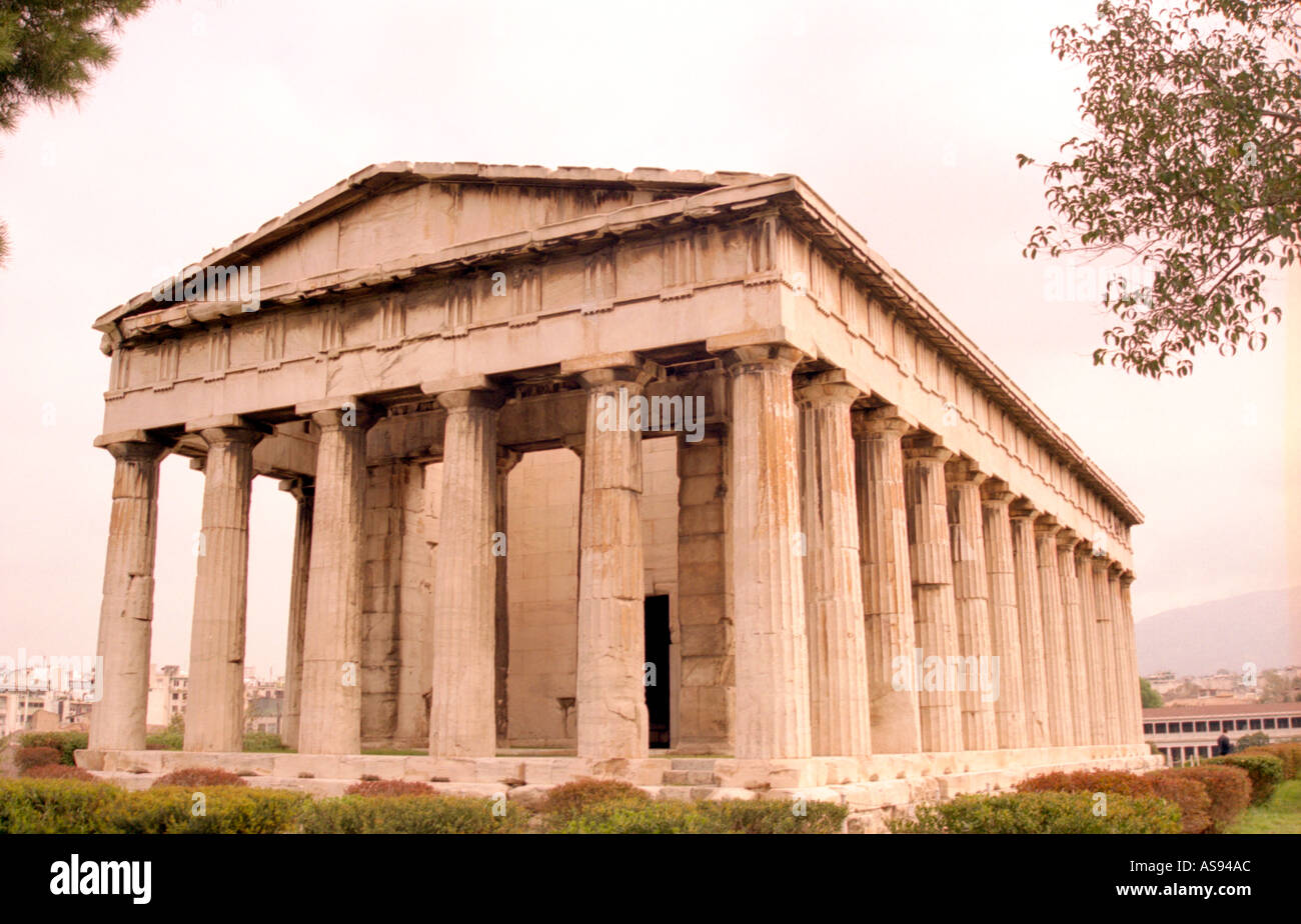 Tempio di efesto theseion immagini e fotografie stock ad alta ...