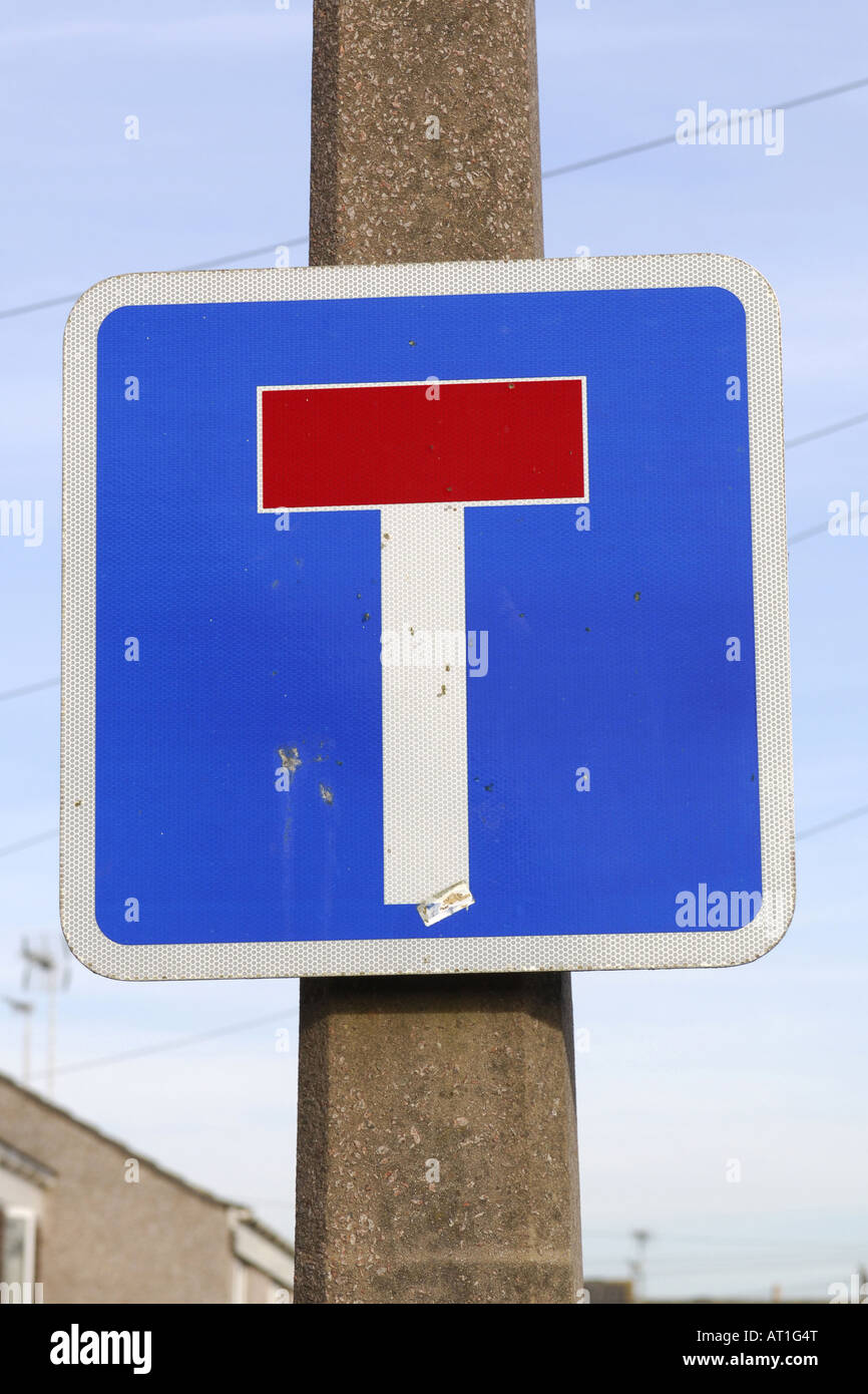 Cartello stradale cul de sac immagini e fotografie stock ad alta ...