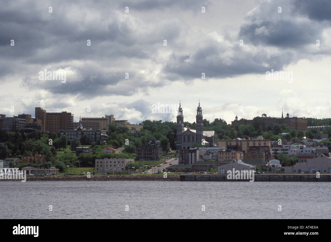 Chicoutimi saguenay quebec province canada immagini e fotografie stock ...