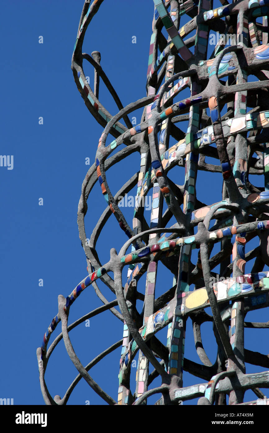 The watts towers los angeles immagini e fotografie stock ad alta ...
