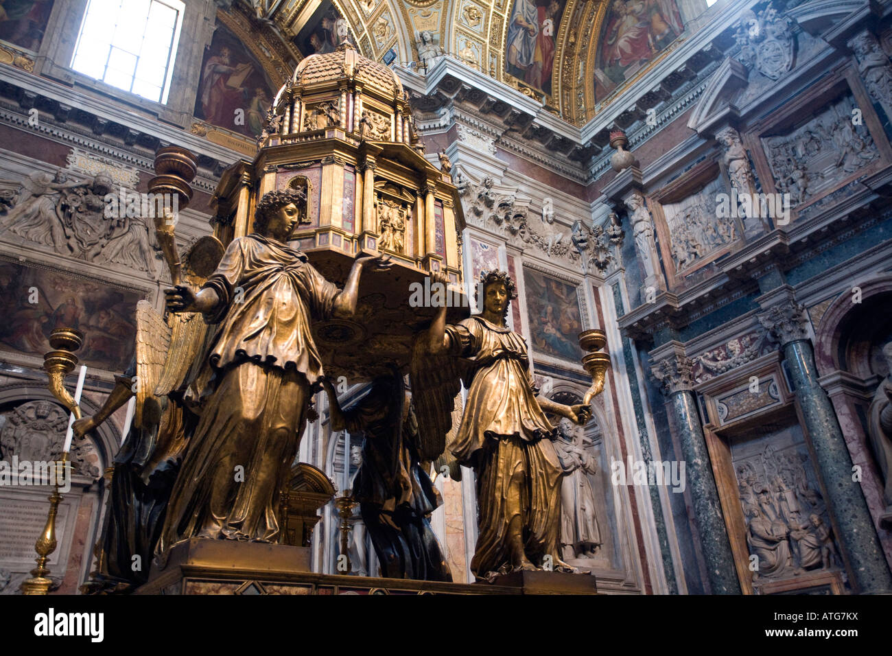 Altare in bronzo di Sebastiano Torregiani, Cappella Sistina e Basilica ...
