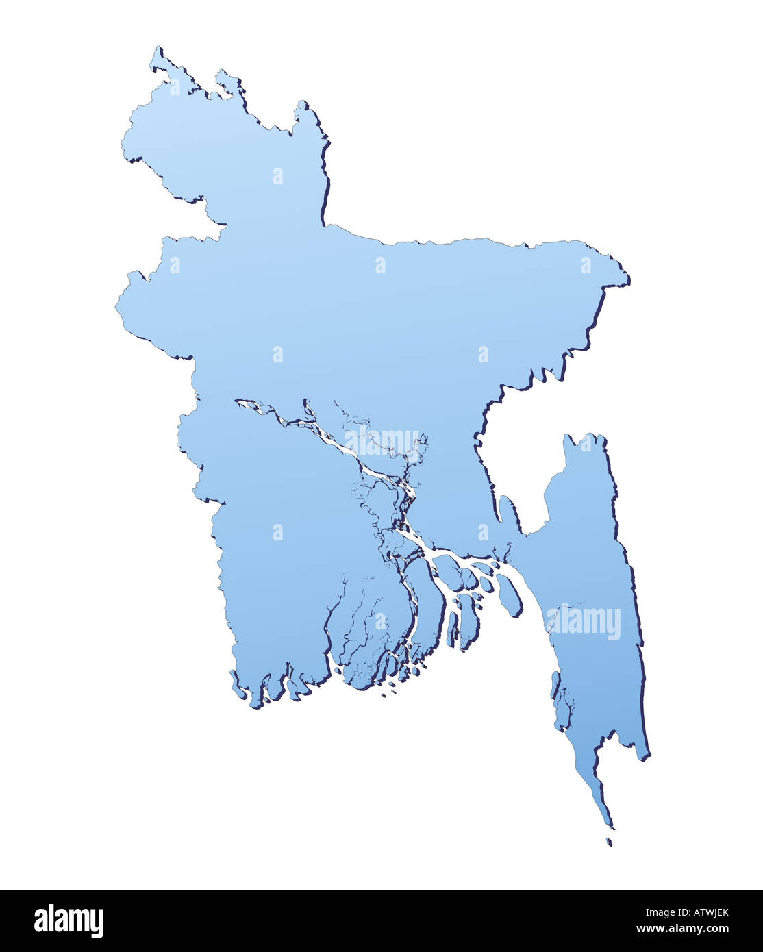 Mappa del bangladesh immagini e fotografie stock ad alta risoluzione ...