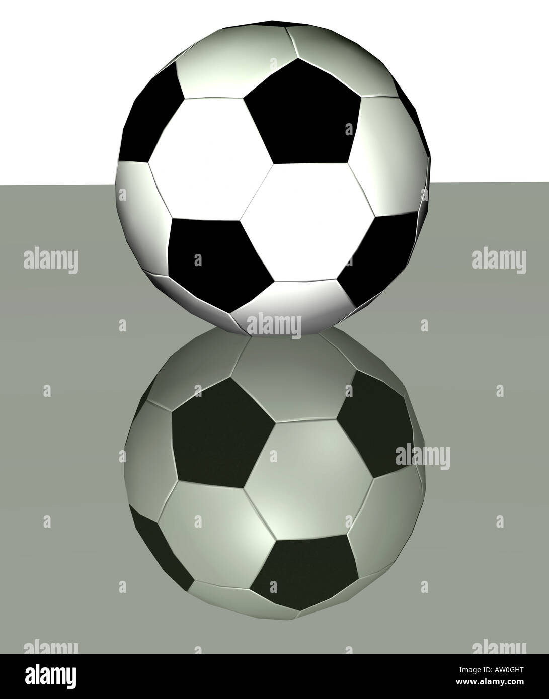 Simbolo di palla sport calcio wm em grafico immagini e fotografie stock ...