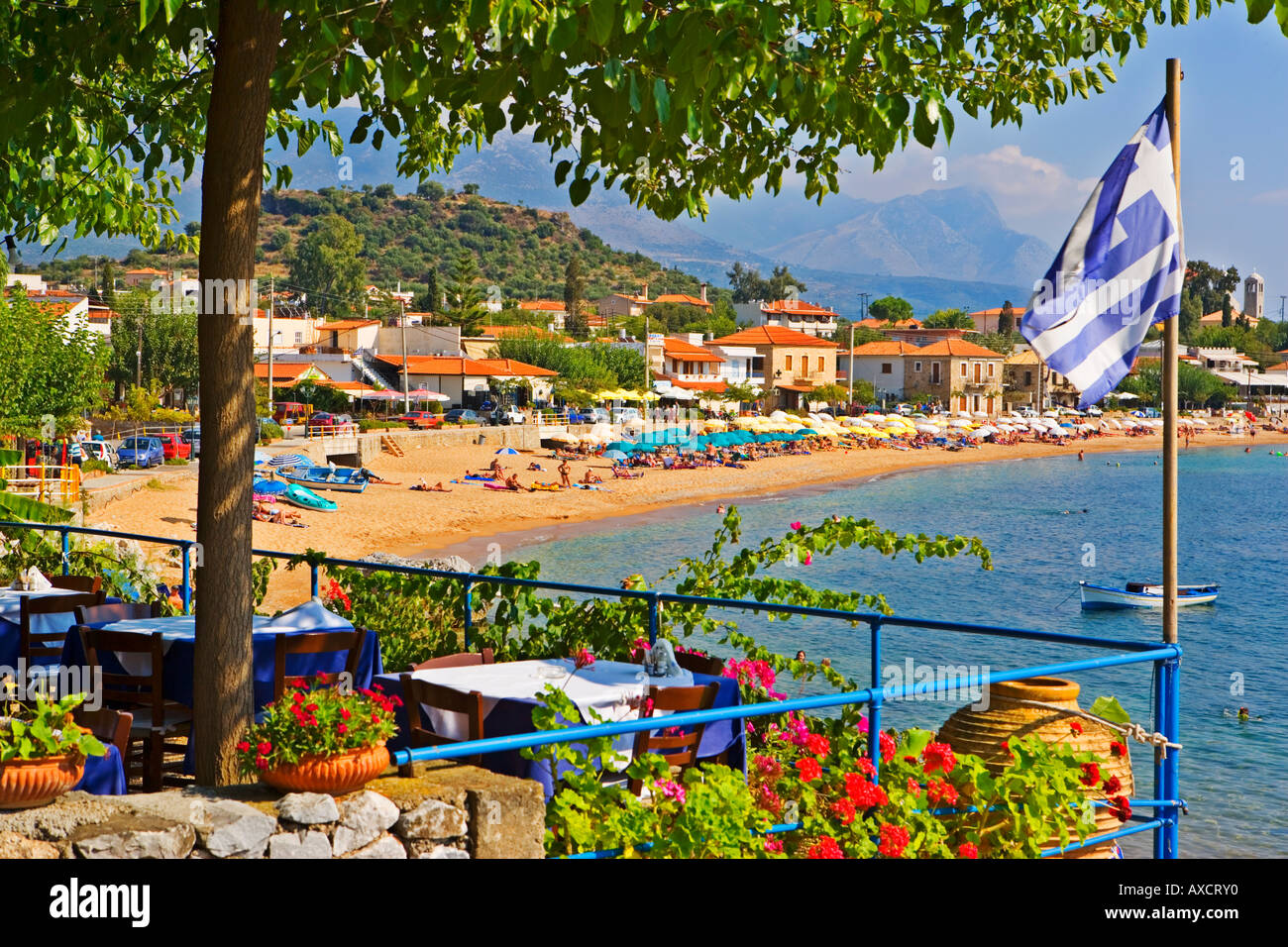 Stoupa greece beach mani immagini e fotografie stock ad alta ...
