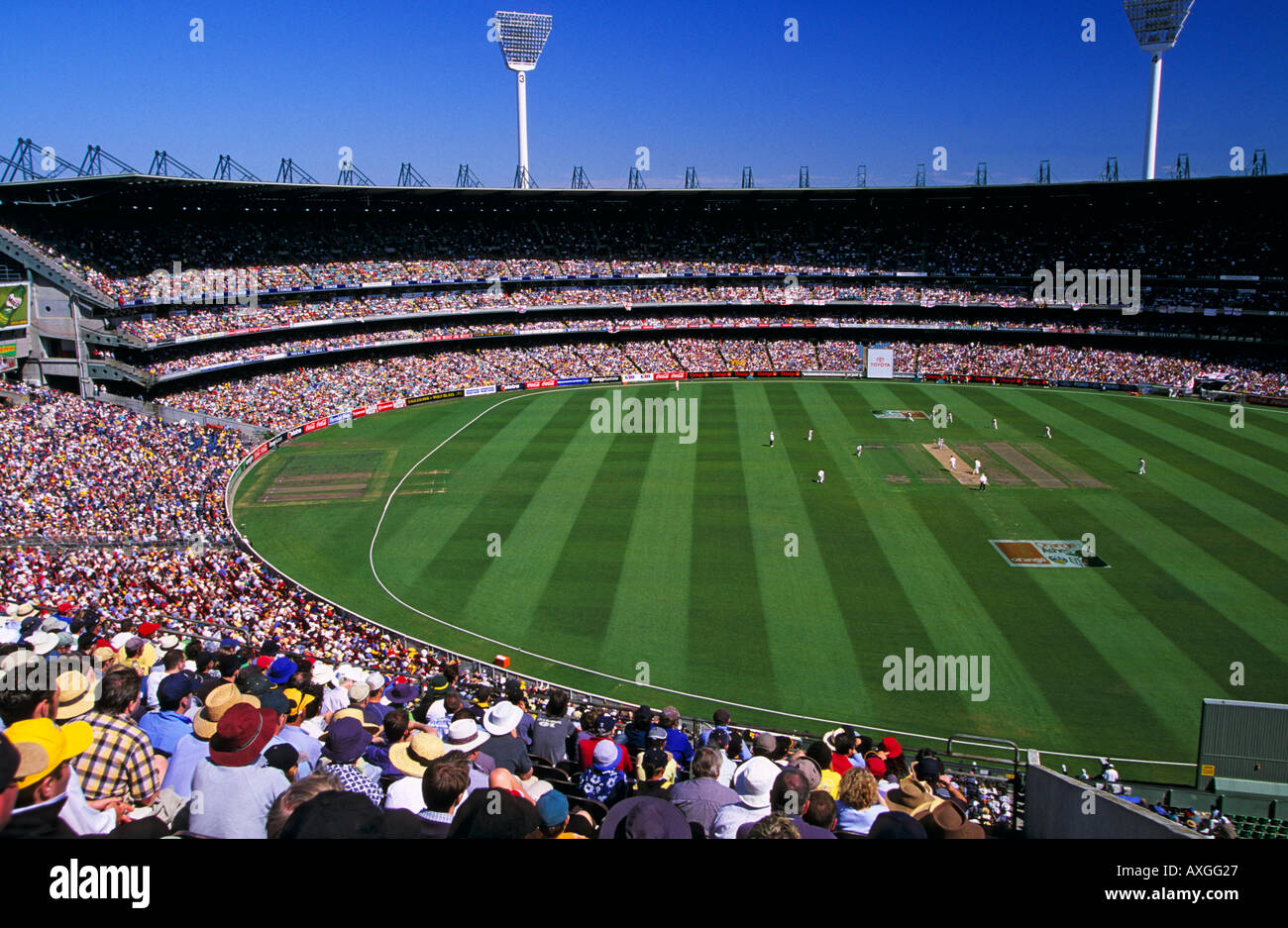 Mcg melbourne cricket ground stadium arena immagini e fotografie stock ...