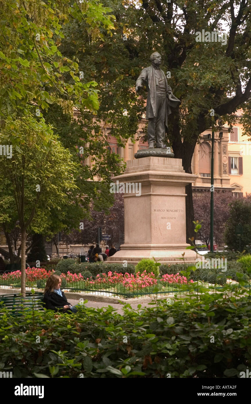 Statua di marco minghetti immagini e fotografie stock ad alta ...