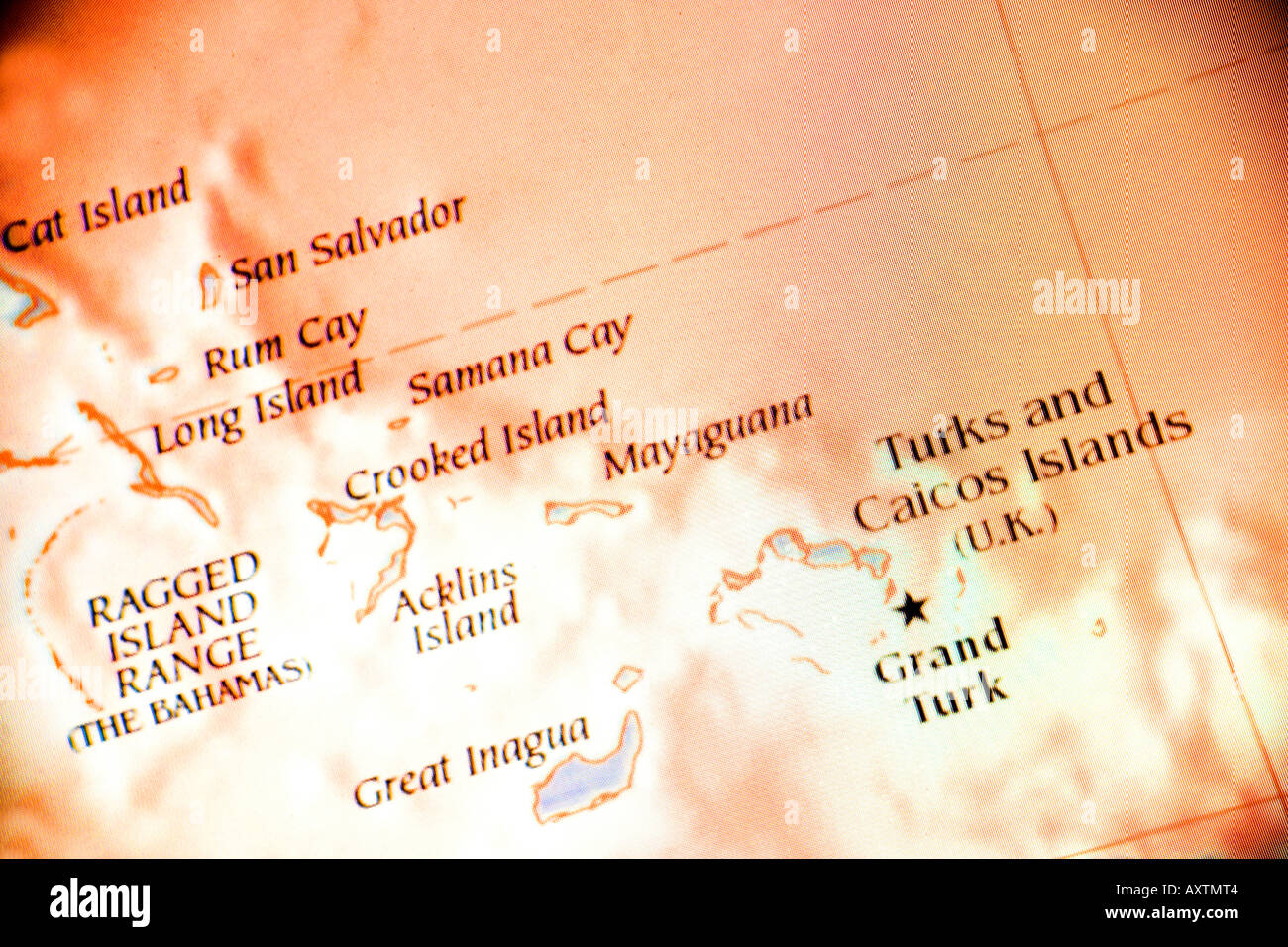 Mappa dei caraibi immagini e fotografie stock ad alta risoluzione - Alamy