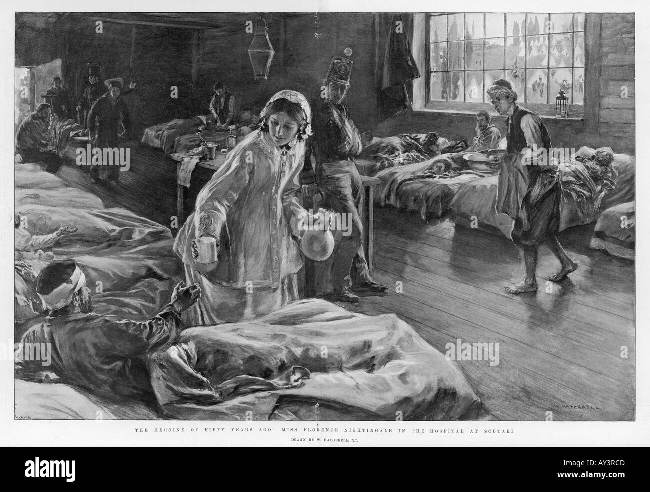 Florence nightingale at scutari immagini e fotografie stock ad alta ...