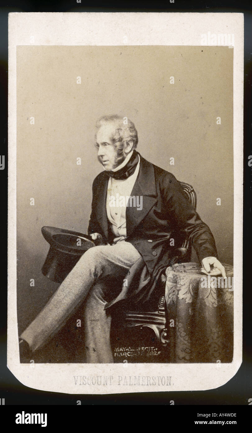Visconte di palmerston henry john temple immagini e fotografie stock ad ...