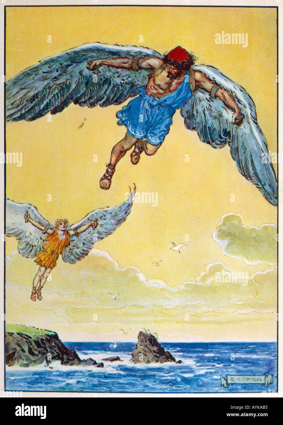 Icarus And Daedalus Immagini e Fotos Stock - Alamy