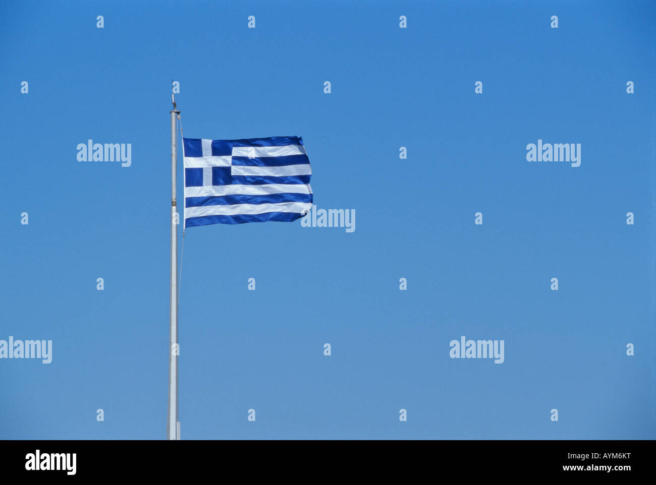 Bandiera greca immagini e fotografie stock ad alta risoluzione - Alamy