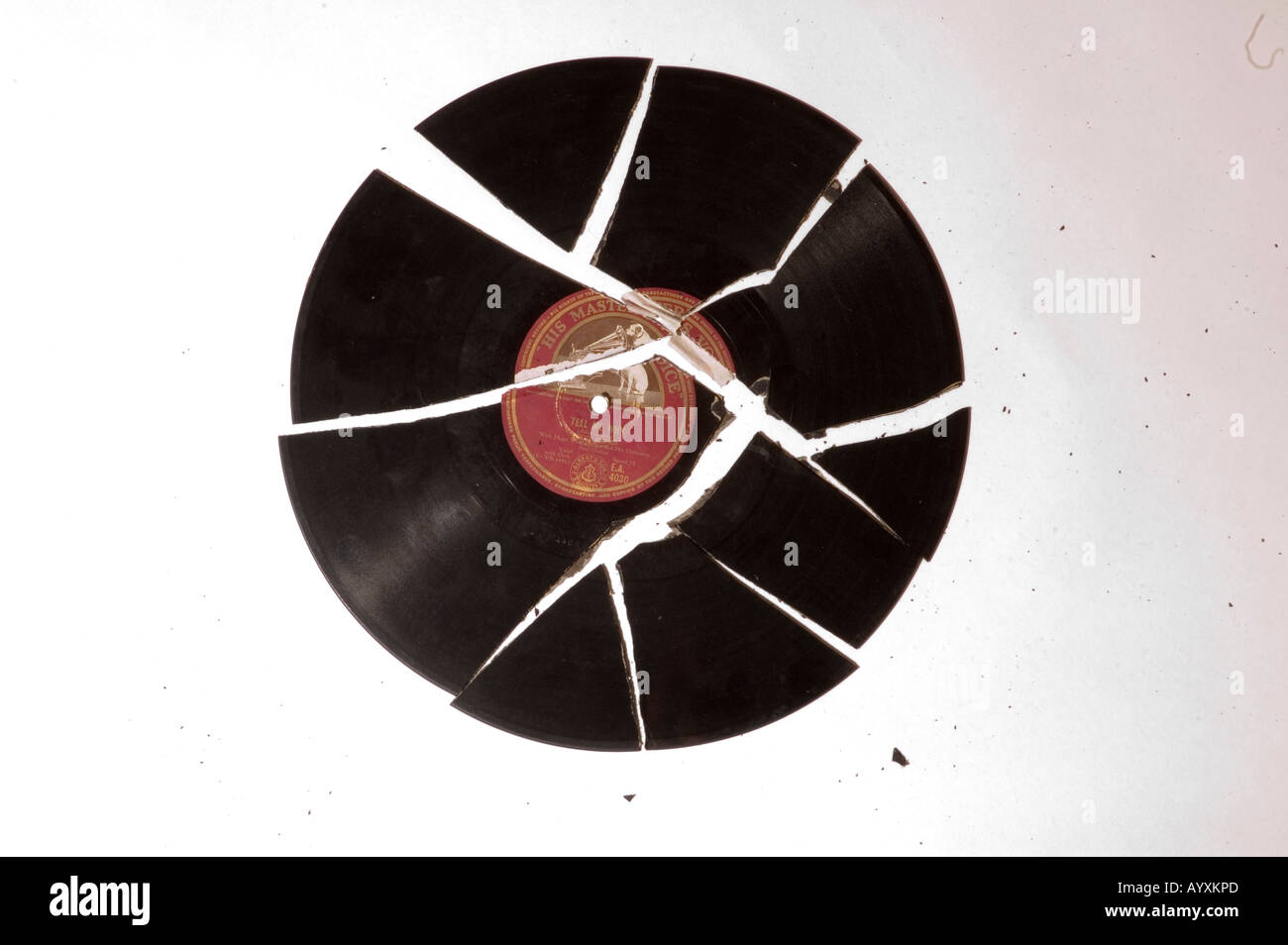 Disco rotto immagini e fotografie stock ad alta risoluzione - Alamy