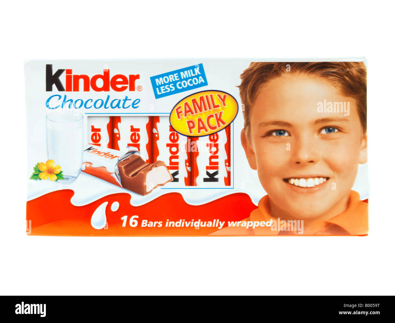 Kinder chocolate bars Immagini senza sfondo e Foto Stock ritagliate - Alamy