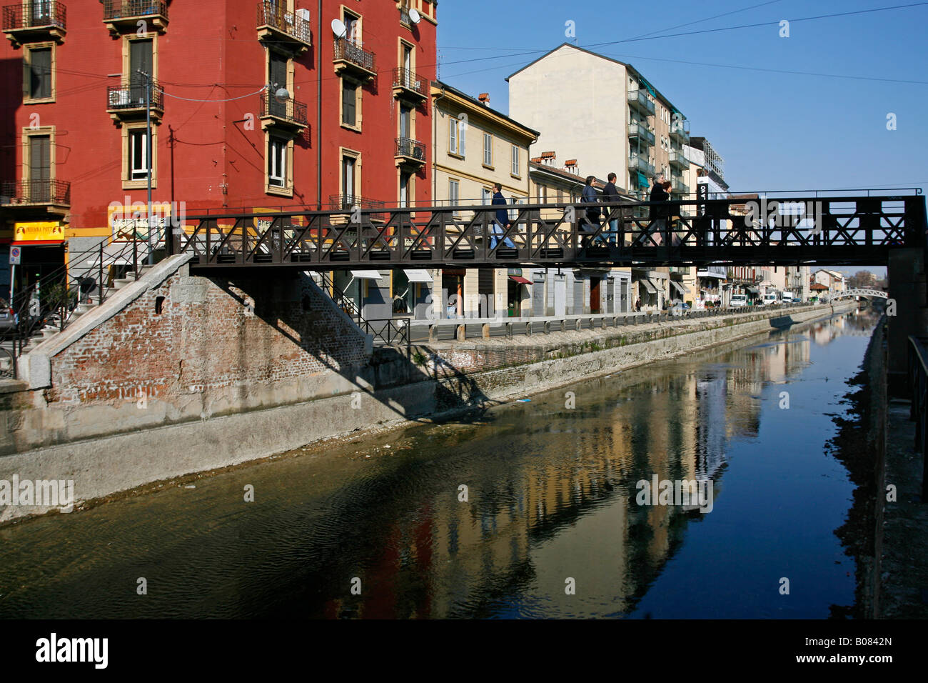 Naviglio grande milano immagini e fotografie stock ad alta risoluzione ...