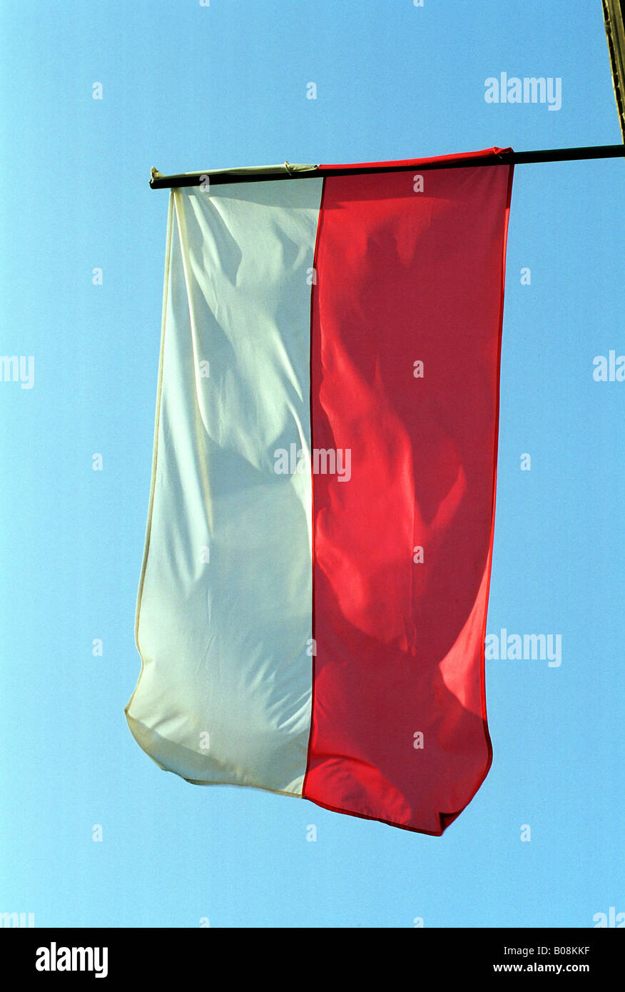 La bandiera polacca immagini e fotografie stock ad alta risoluzione - Alamy