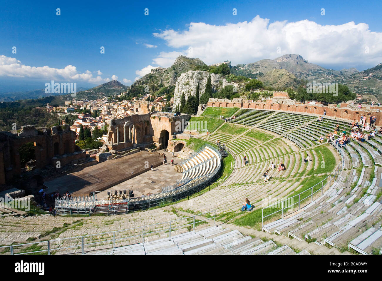 Greco Greco Romano teatro Teatro anfiteatro anfiteatro in rovina in un ...
