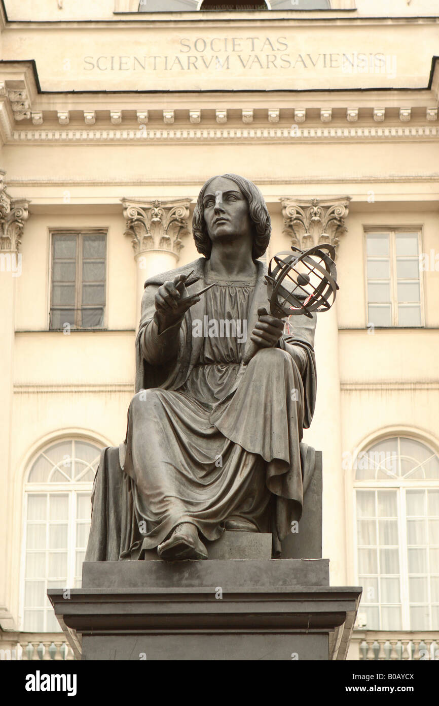 Statua dell'astronomo nicholas copernico immagini e fotografie stock ad ...