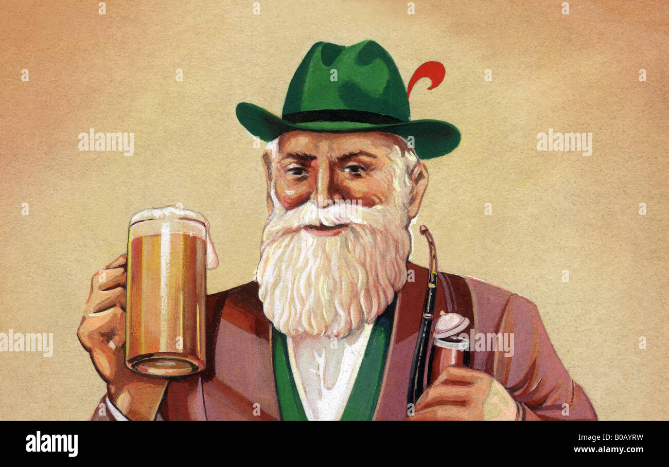 Bevitore di birra tedesco immagini e fotografie stock ad alta ...