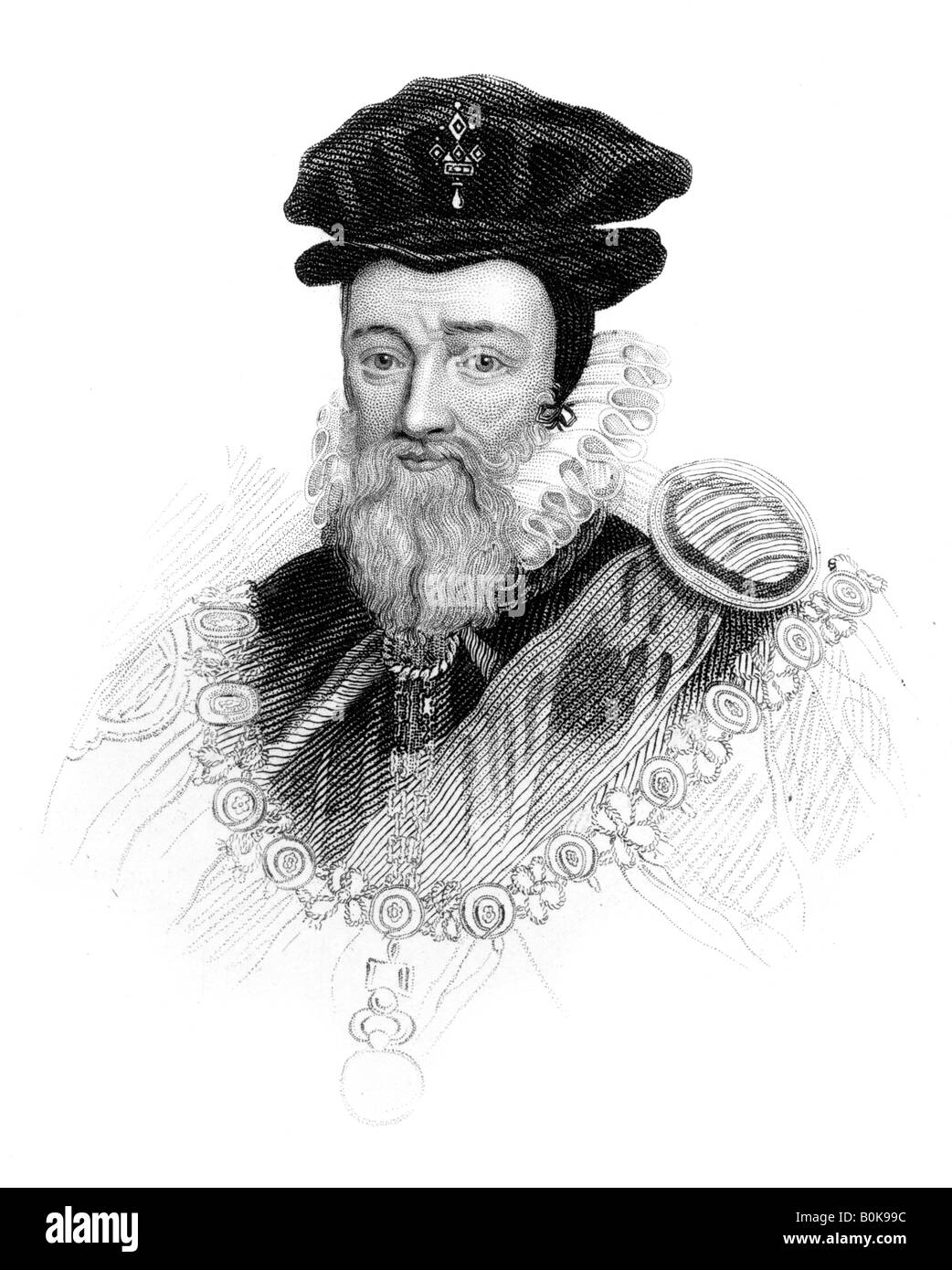 Sir william cecil 1st baron burghley immagini e fotografie stock ad ...