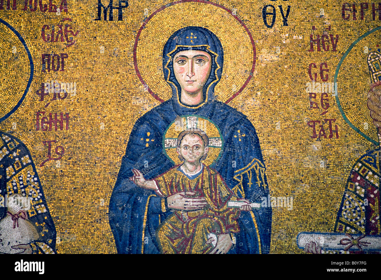 Mosaici hagia sophia immagini e fotografie stock ad alta risoluzione ...