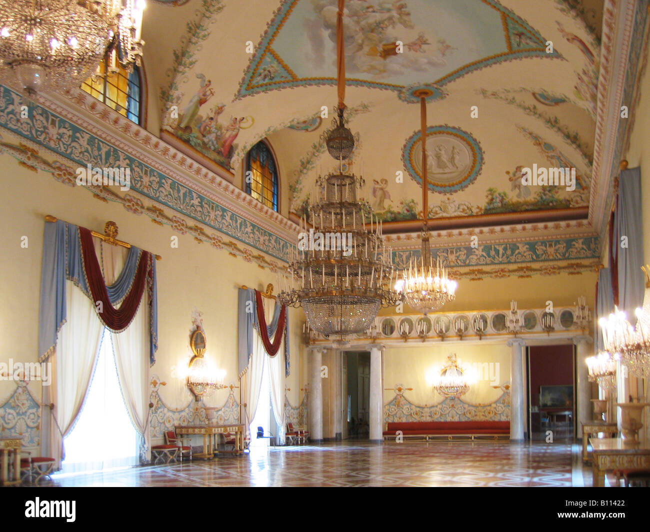 Vista interna del Museo di Capodimonte, Napoli, campania, Italy Foto ...