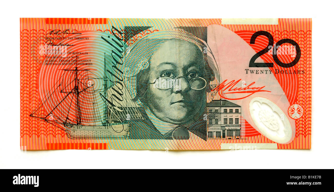 Australia 20 dollar note immagini e fotografie stock ad alta ...