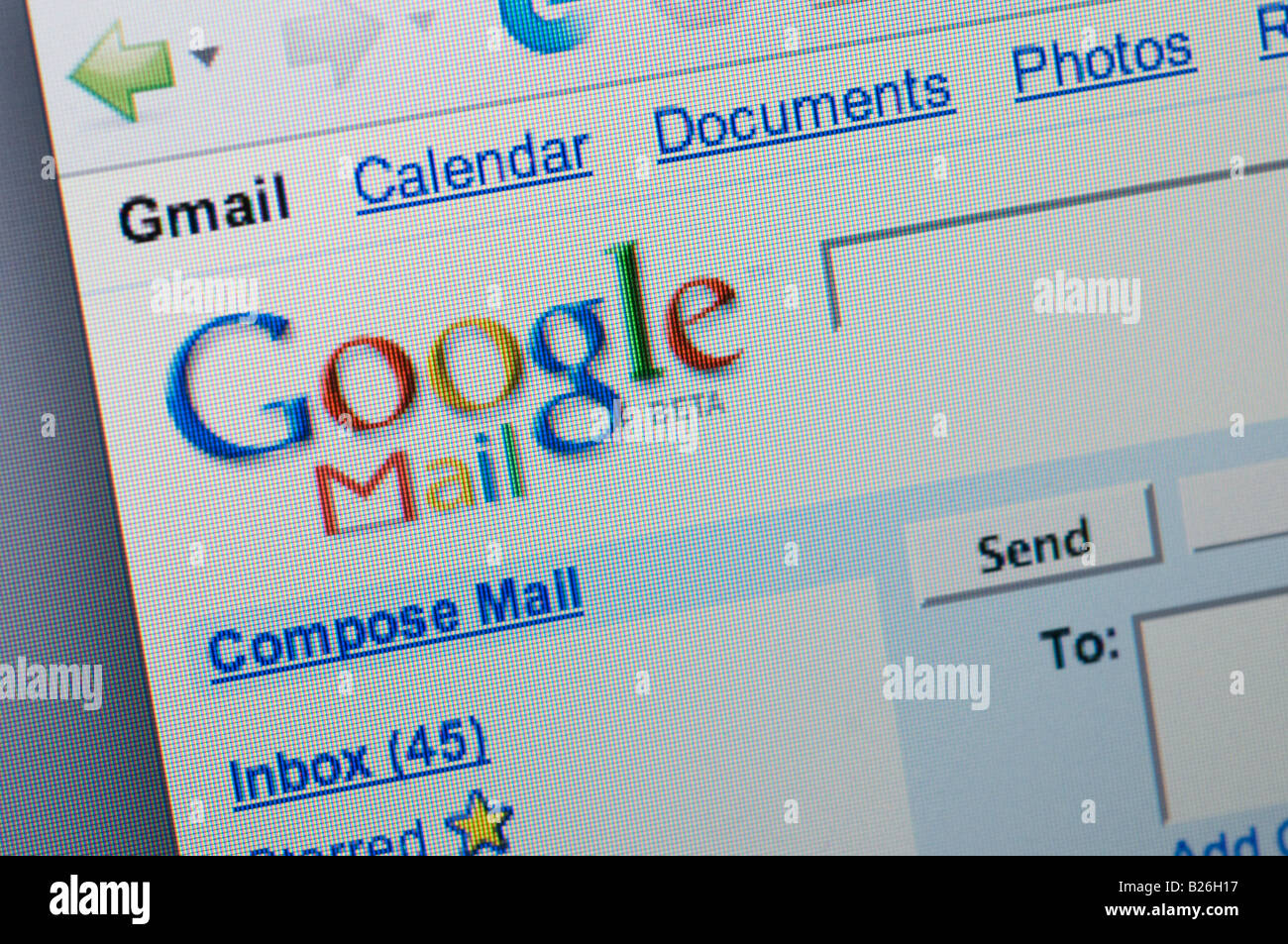 Google mail immagini e fotografie stock ad alta risoluzione - Alamy