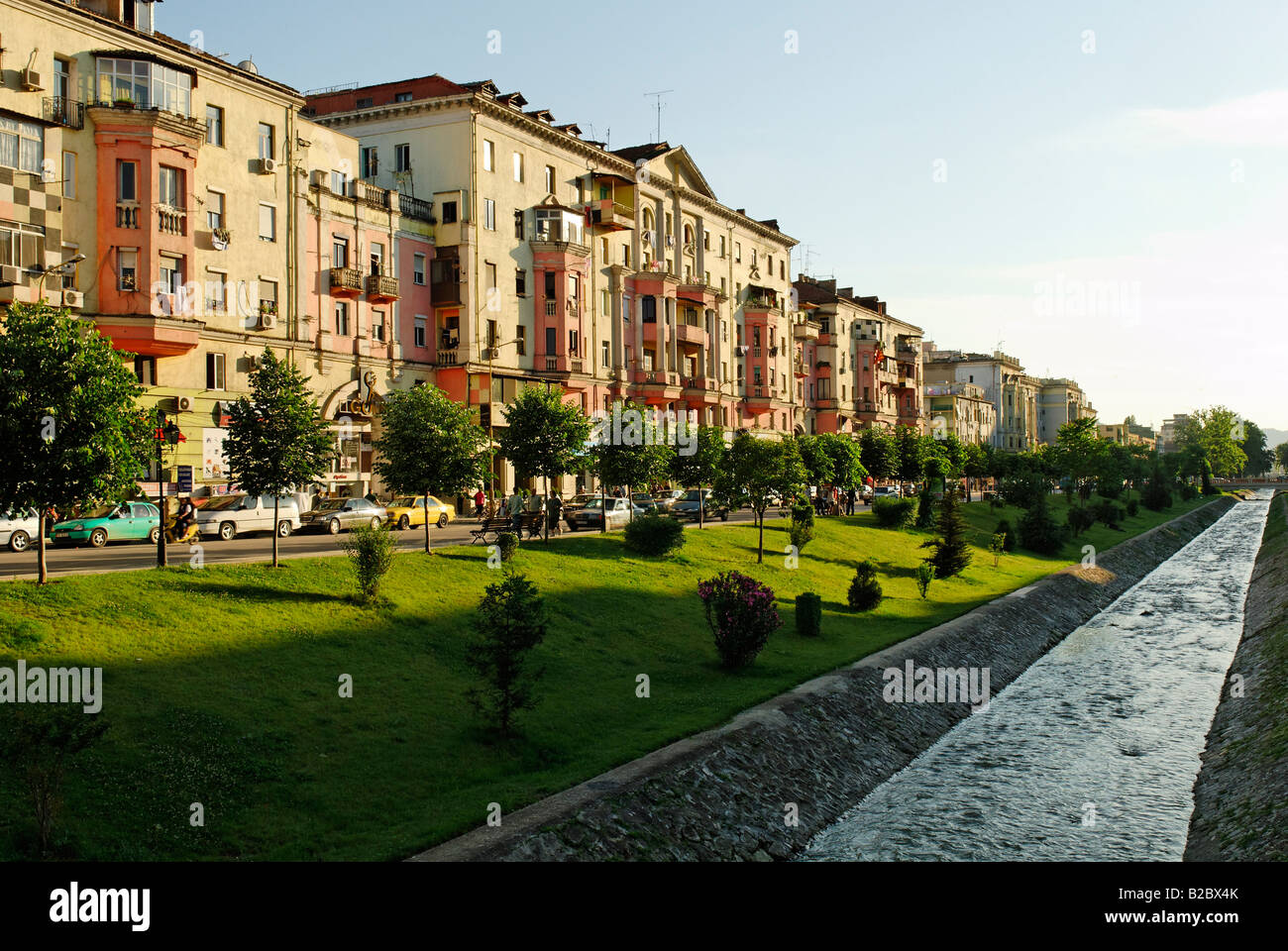 Bajram curri boulevard tirana albania immagini e fotografie stock ad ...