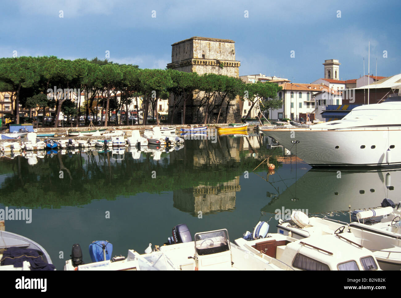 La darsena, viareggio, Italia Foto stock - Alamy