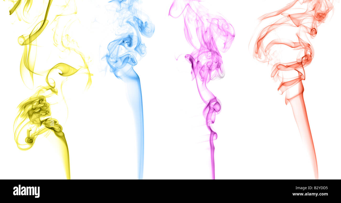 Fumi colorati immagini e fotografie stock ad alta risoluzione - Alamy